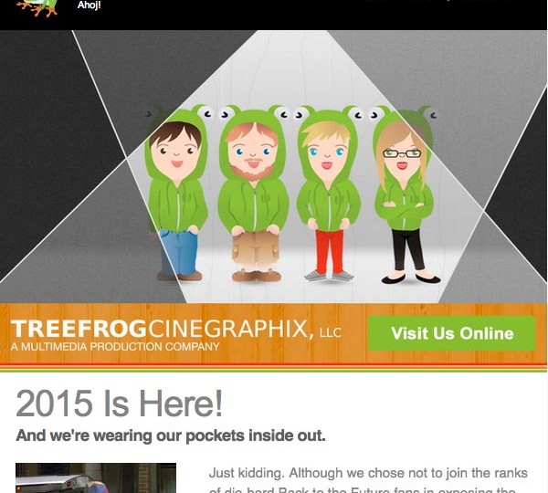 January 2015 | Treefrog Cinegraphix